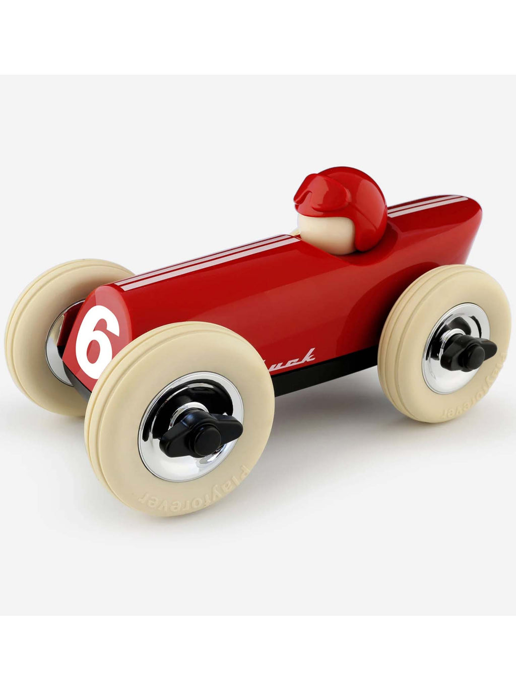 Playforever 'Buck' Car in Red – Blue Woman